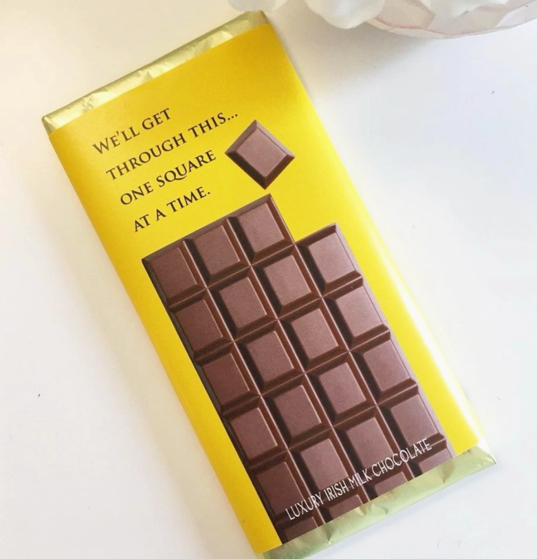 One Square At A Time Chocolate – Hug in a box.ie