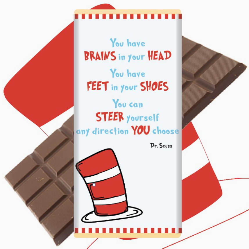You Have Brains in Your Head... (Dr. Seuss) – Hug in a box.ie